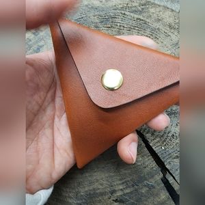 Bags | Handmade Leather Coin Pouch | Poshmark